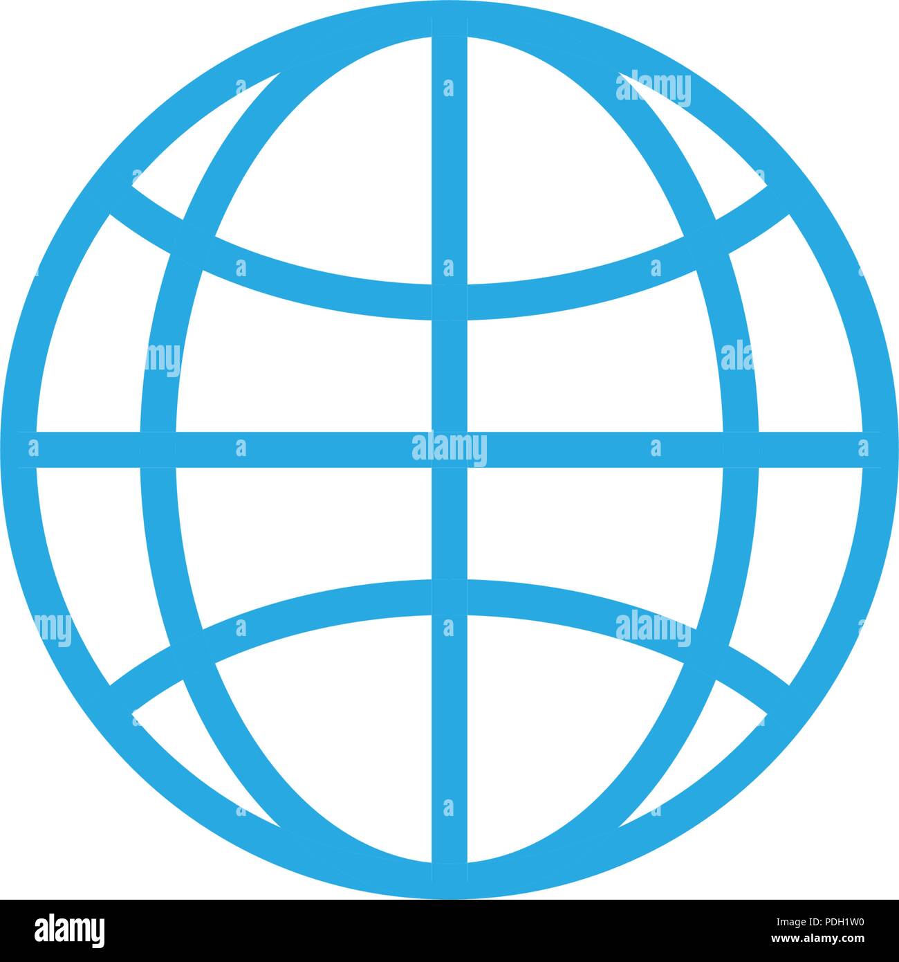 Wire World Logo Template vector icon illustration Stock Vector Image ...