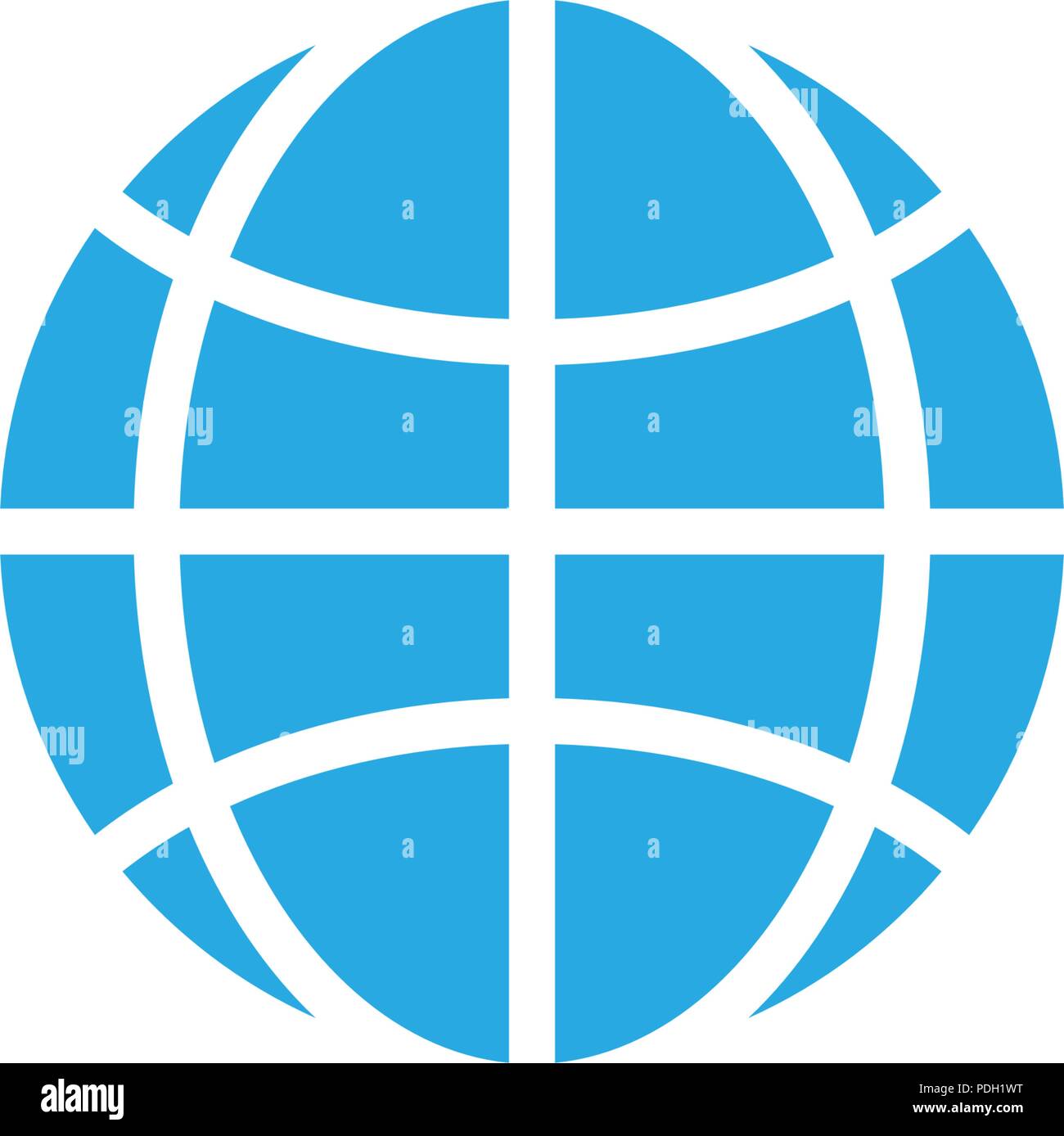 Wire World Logo Template vector icon illustration Stock Vector Image ...