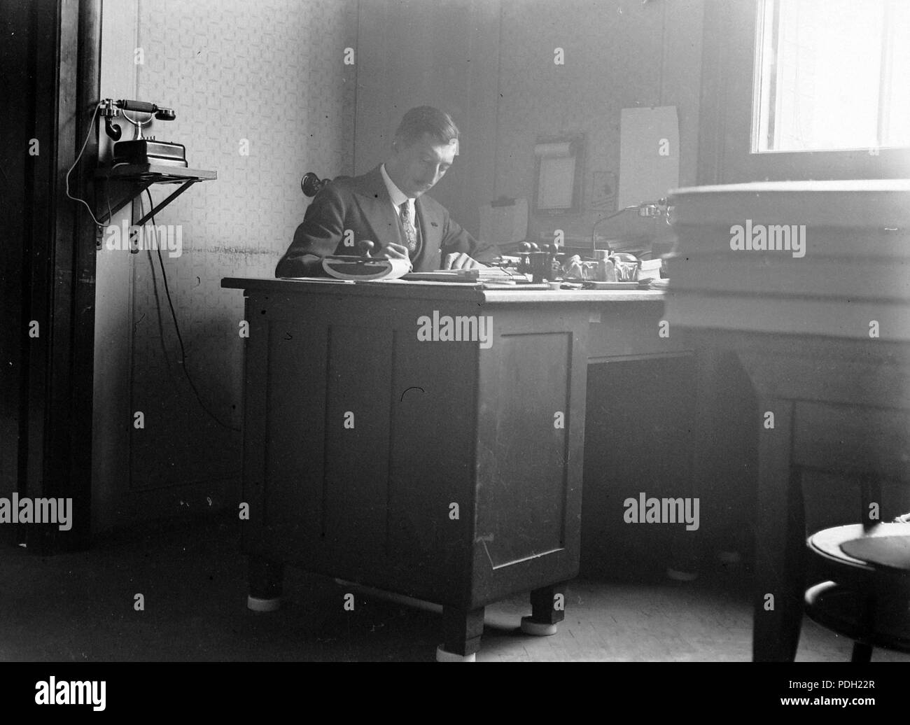Vintage office technology hi-res stock photography and images - Alamy