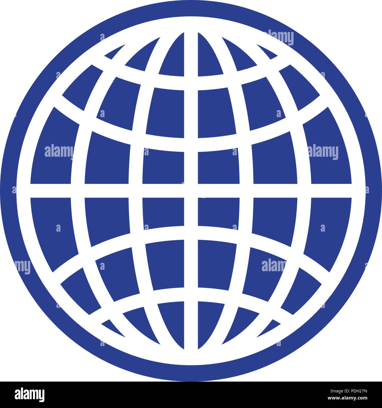 Wire World Logo Template vector icon illustration Stock Vector Image ...