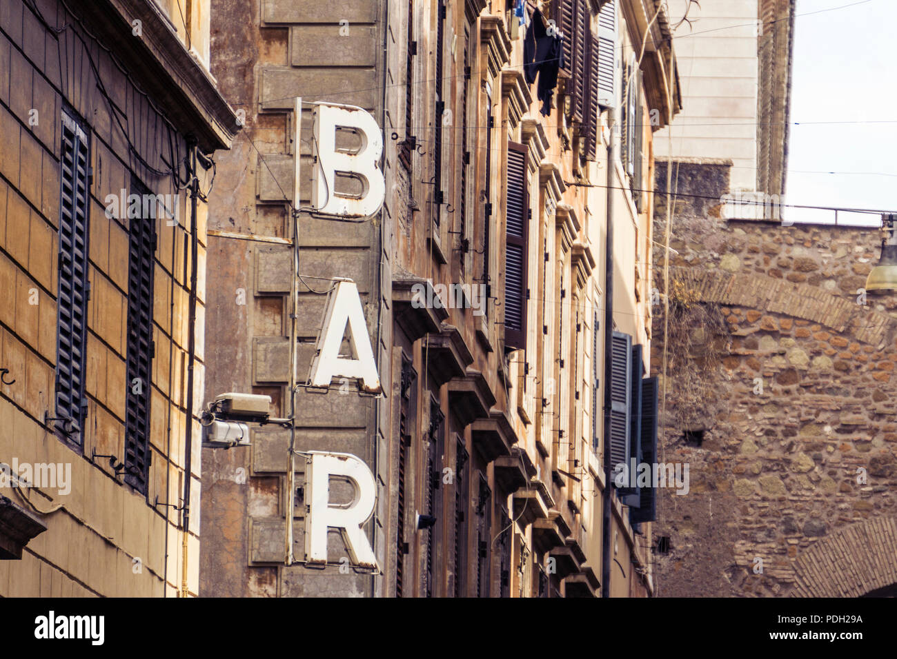 Rome italy bar nightlife alcohol hi-res stock photography and images ...