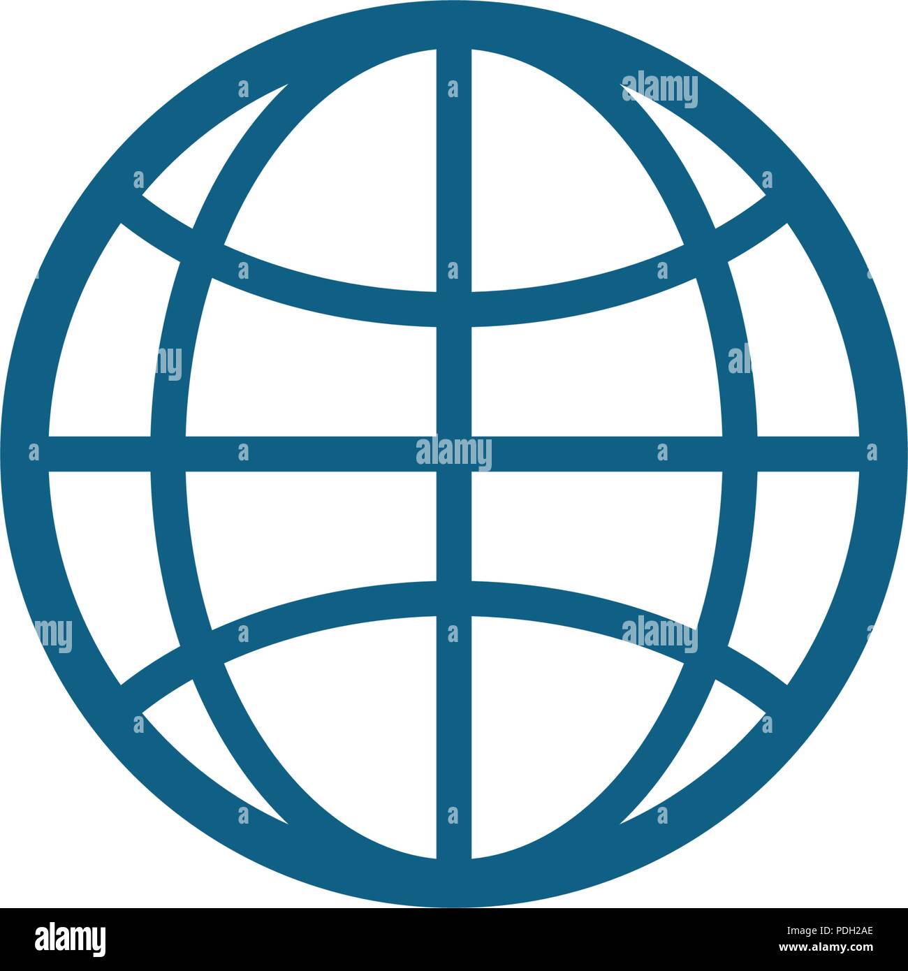 Wire World Logo Template vector icon illustration Stock Vector Image ...