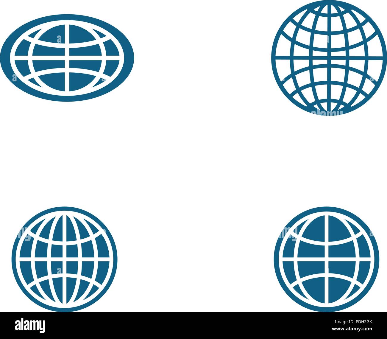 Wire World Logo Template vector icon illustration Stock Vector Image ...