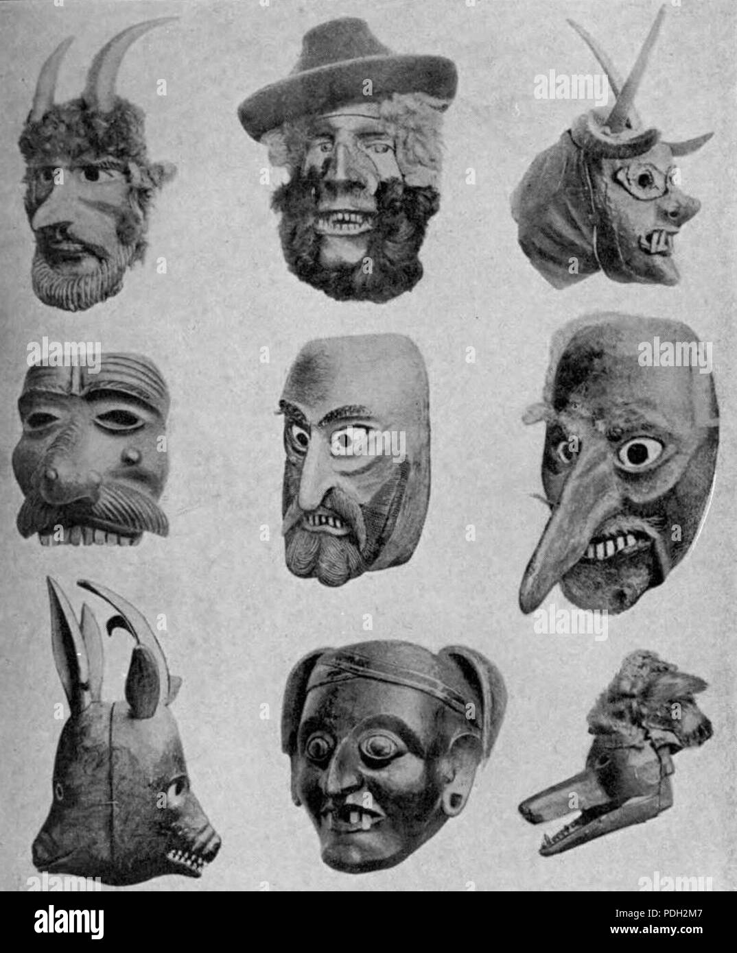 Perchtenmasken hi-res stock photography and images - Alamy