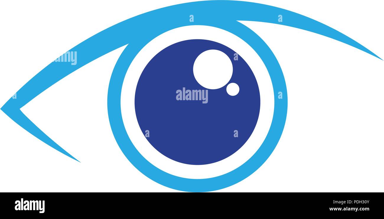 Branding Identity Corporate Eye Care vector logo design Stock Vector ...