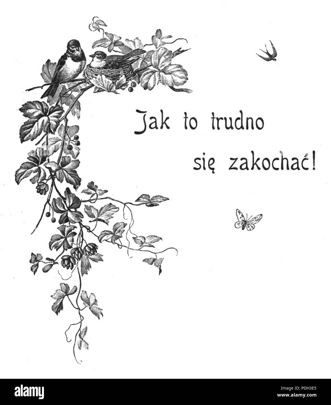 261 PL Artur Oppman - Jak to trudno się zakochać page05b Stock Photo ...