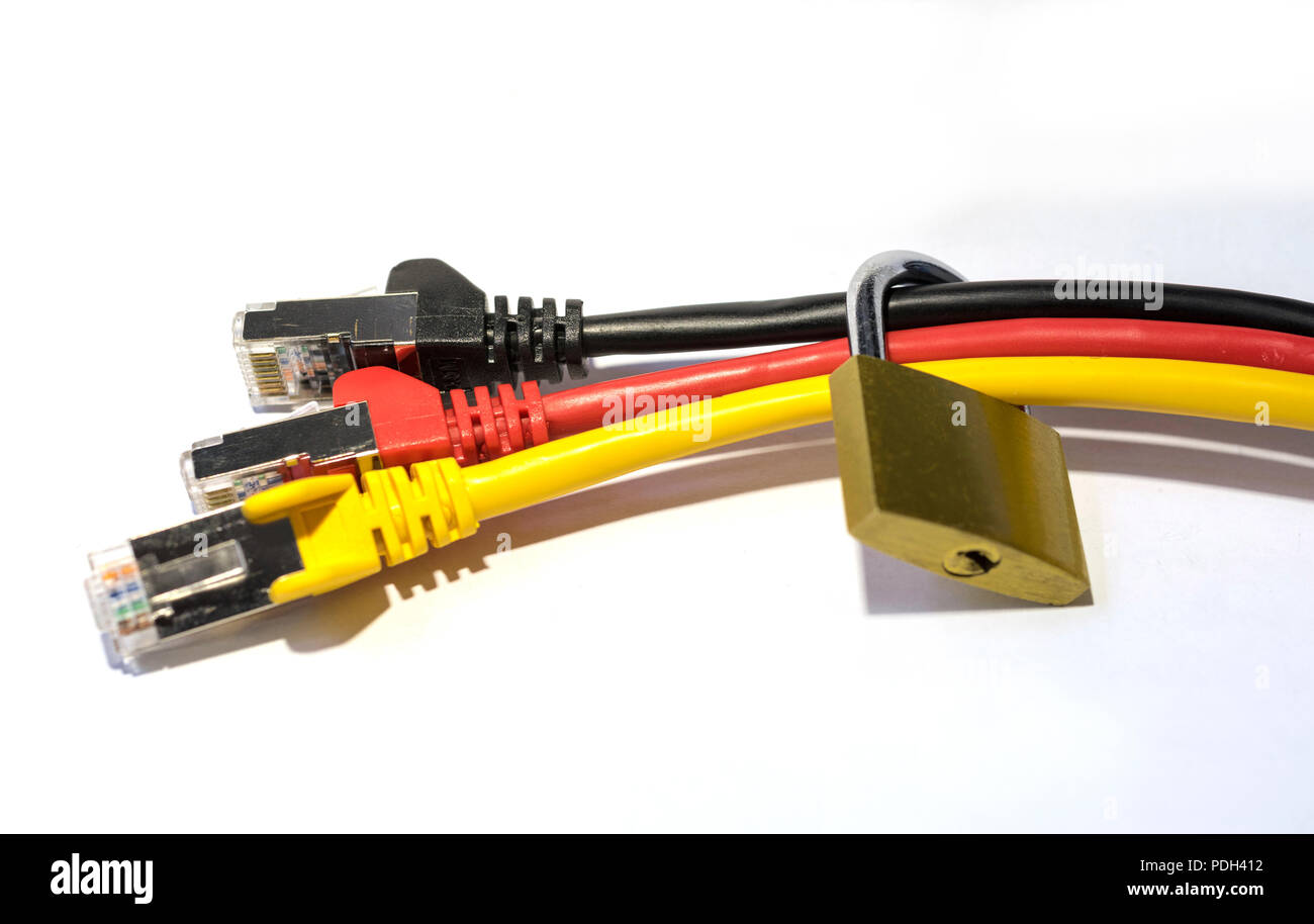 Network LAN Cable Stock Photo - Alamy