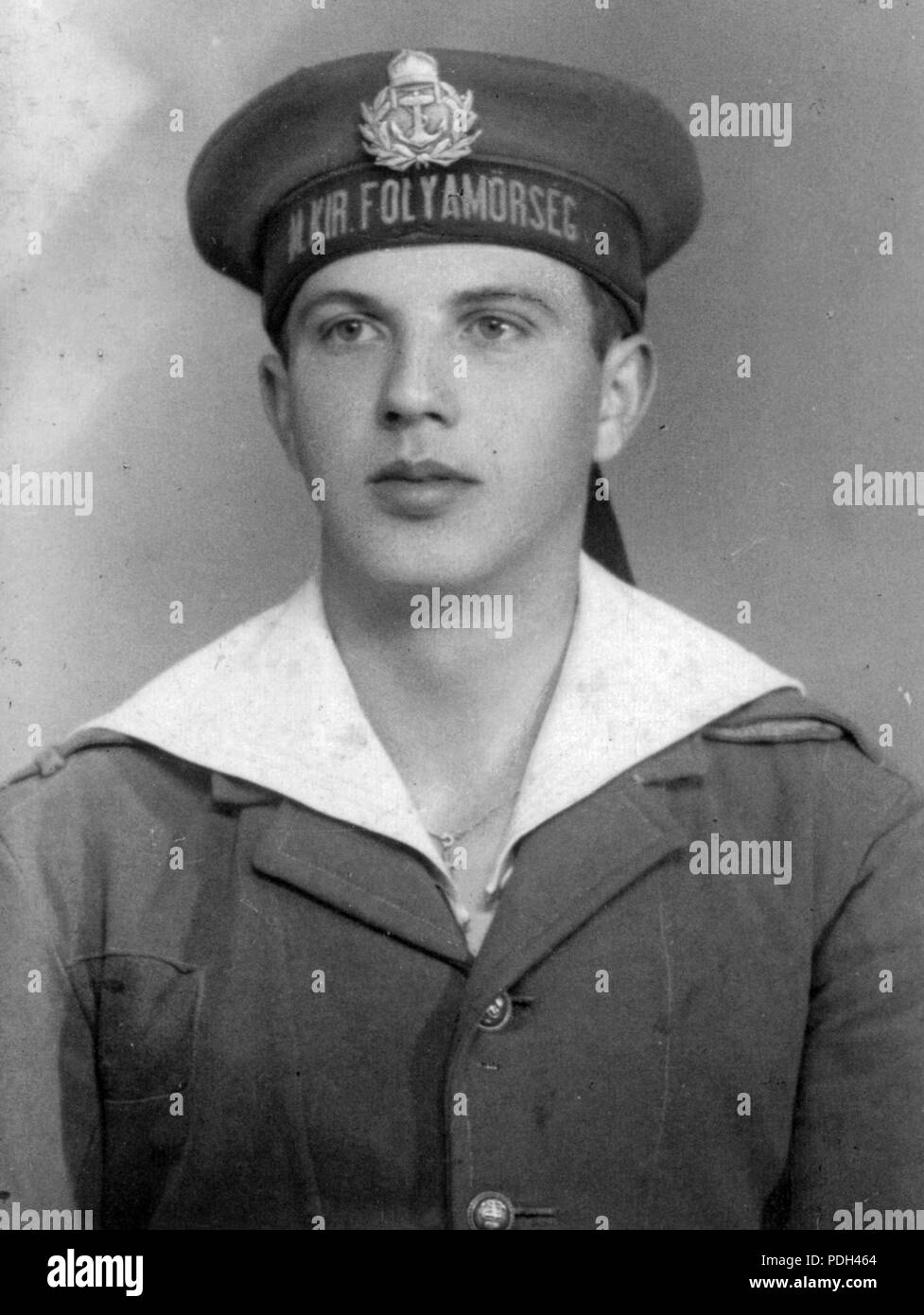 Sailor uniform Black and White Stock Photos & Images - Alamy