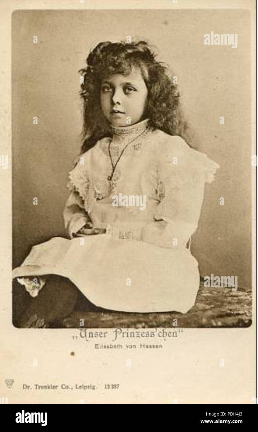 272 Princess Elisabeth of Hesse 4 Stock Photo - Alamy