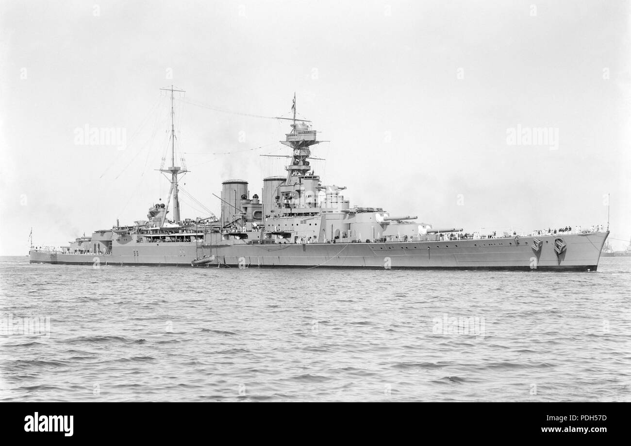 Hms hood hi-res stock photography and images - Alamy