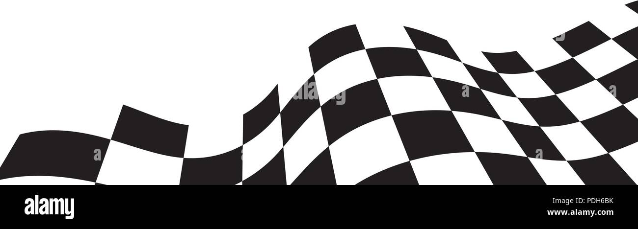 Race flag icon, simple design race flag logo template Stock Vector ...