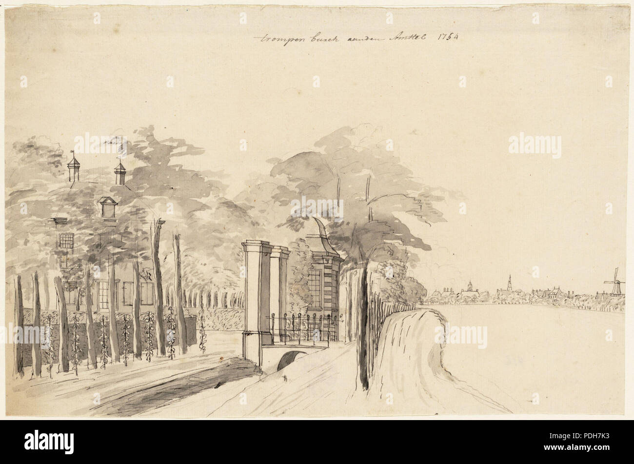 The photograph documents early 20th century dutch streetscape hi-res ...