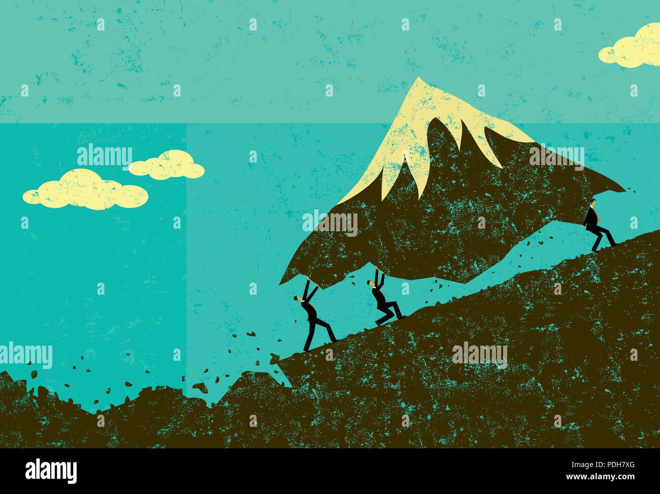 Move to overcome Stock Vector Images - Alamy