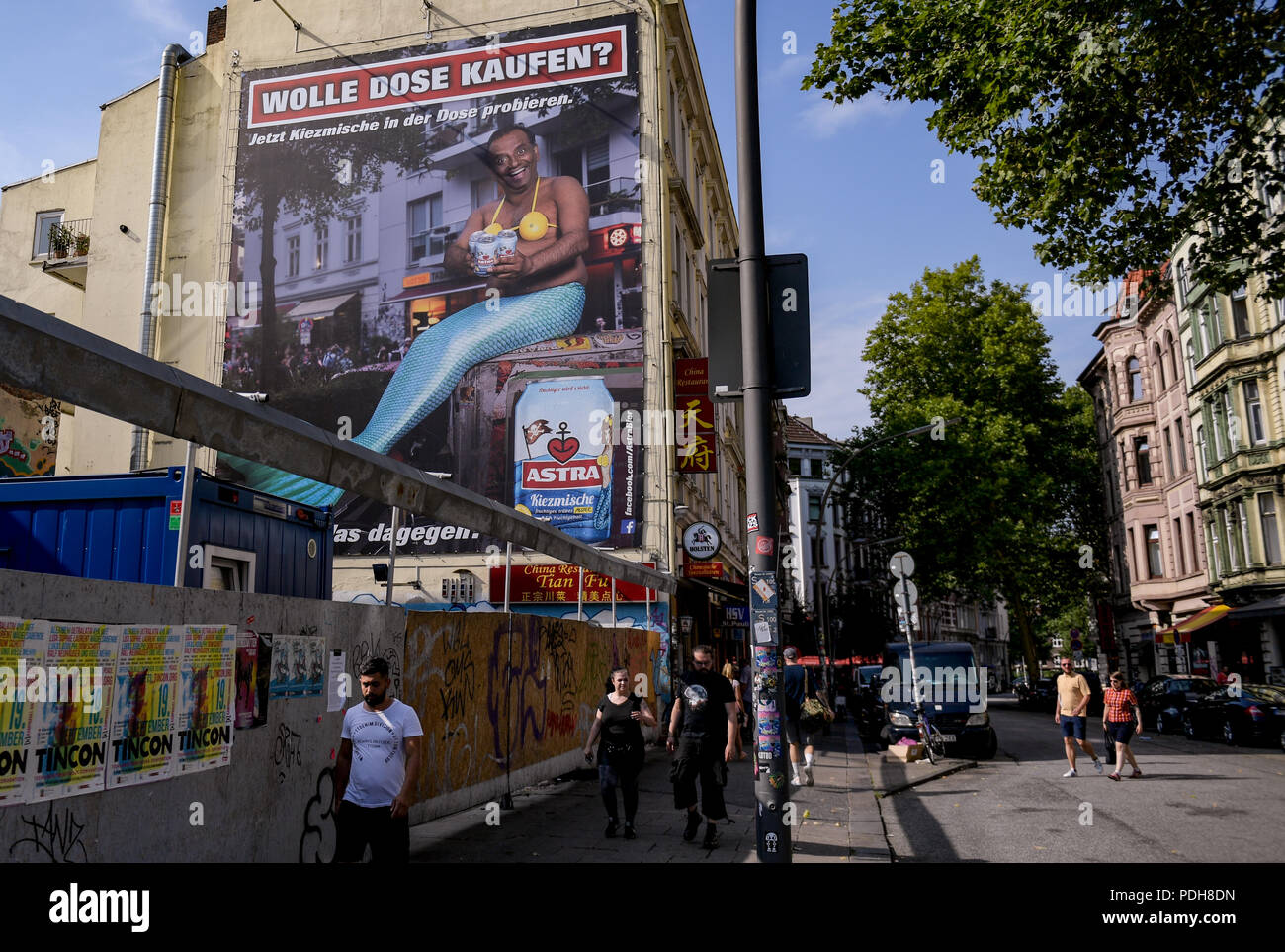 On the reeperbahn poster hi-res stock photography and images - Alamy