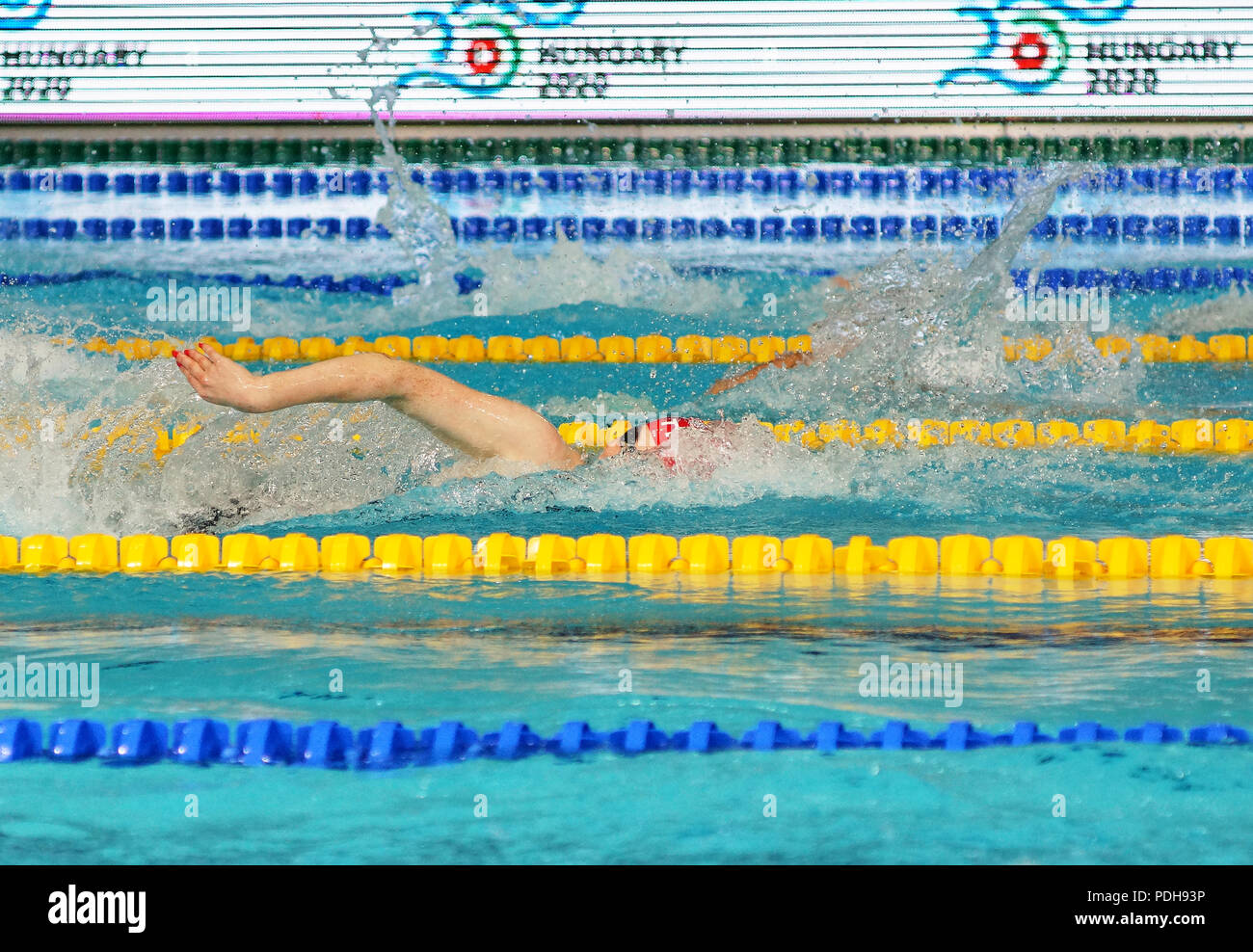 Women 4x100m medley relay hi-res stock photography and images - Alamy