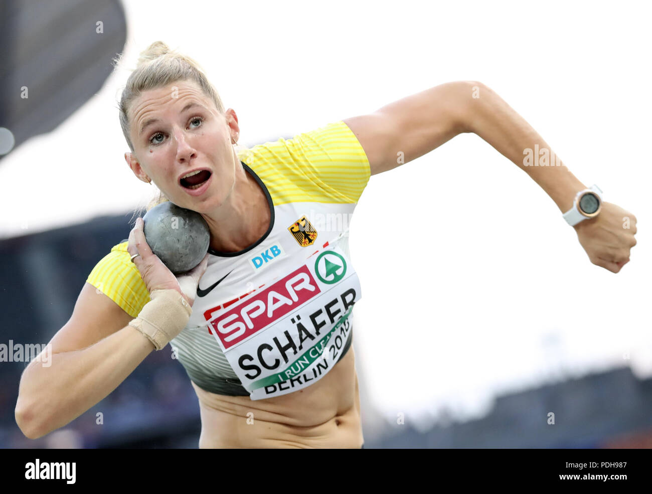 Berlin, Germany. 09th Aug, 2018. Athletics, European Athletics ...