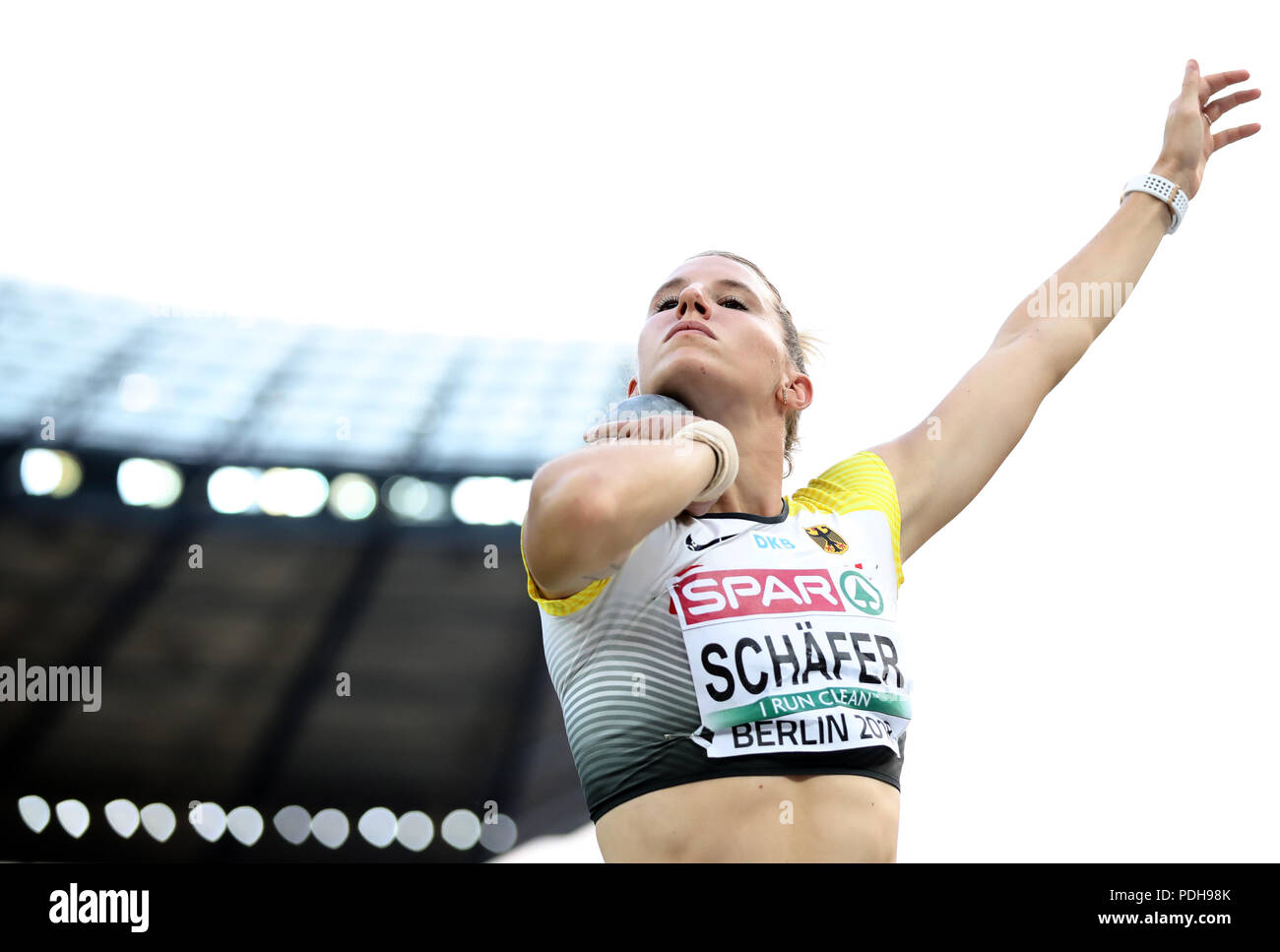 Berlin, Germany. 09th Aug, 2018. Athletics, European Athletics ...