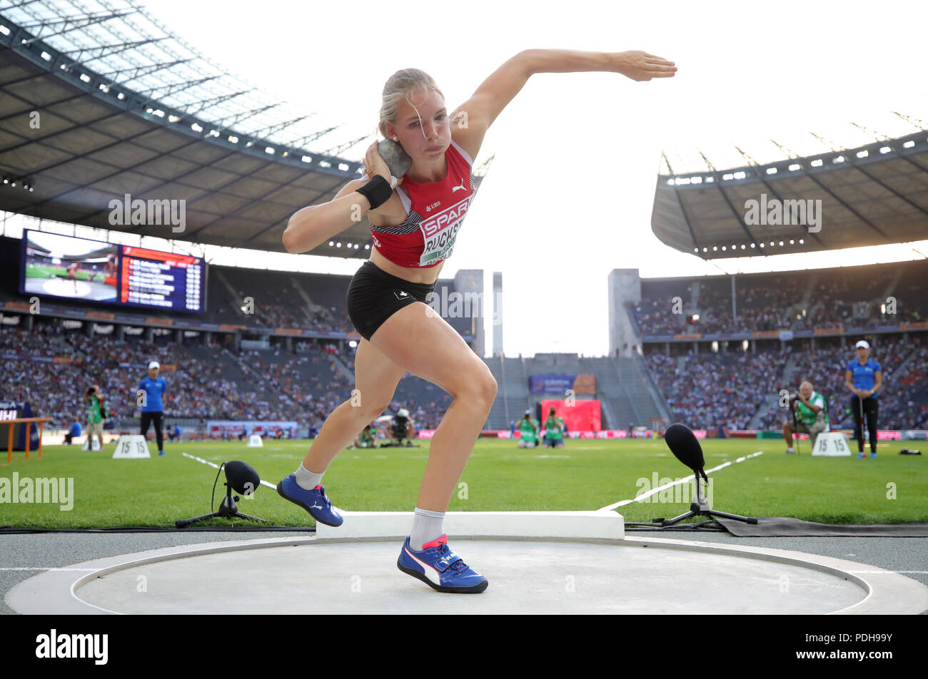 Berlin, Germany. 09th Aug, 2018. Athletics, European Athletics ...