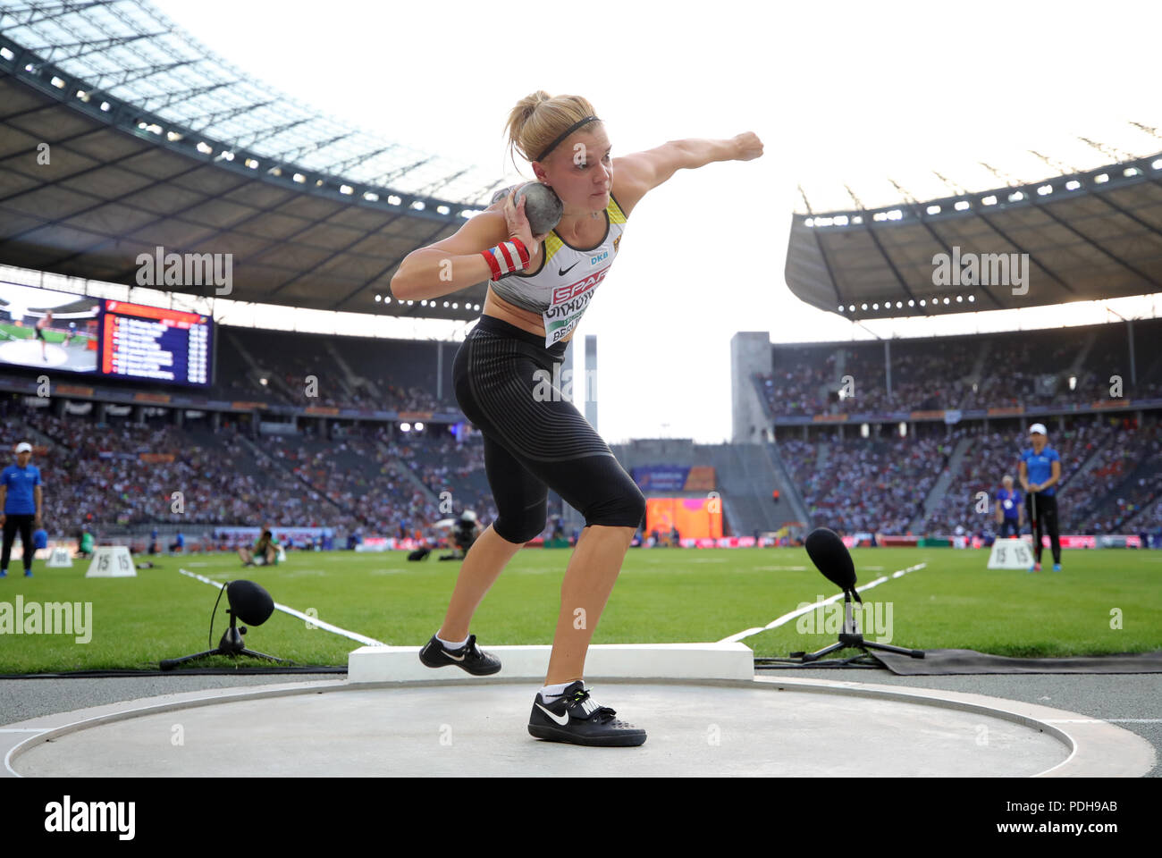Berlin, Germany. 09th Aug, 2018. Athletics, European Athletics ...