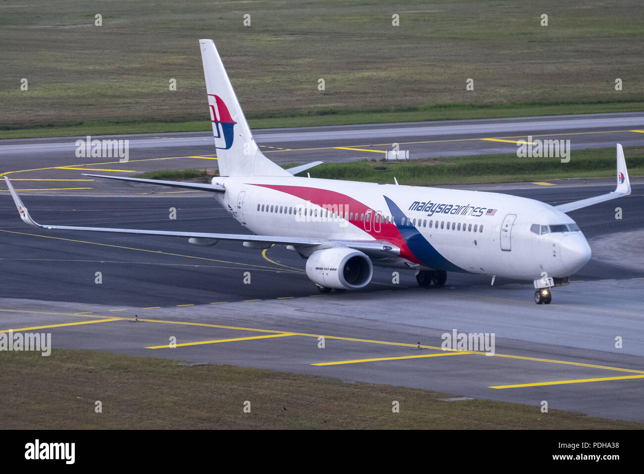 Sepang, Kuala Lumpur, Malaysia. 9th Aug, 2018. Malaysia Airlines Berhad ...