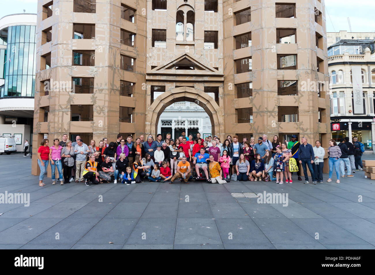 Cardboard castles hi-res stock photography and images - Alamy