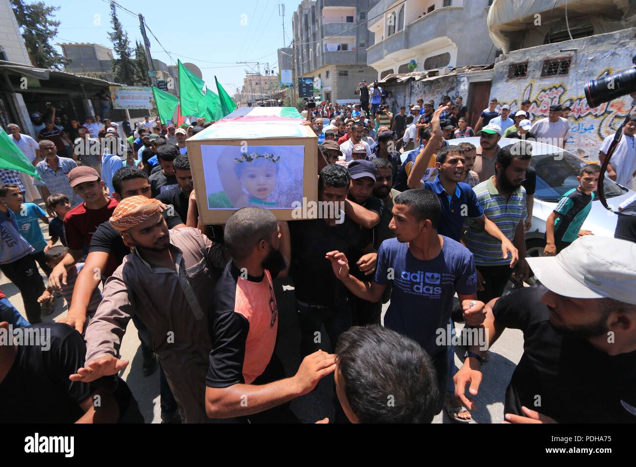 Middle Of The Gaza Strip, The Gaza Strip, Palestine. 9th Aug, 2018 ...