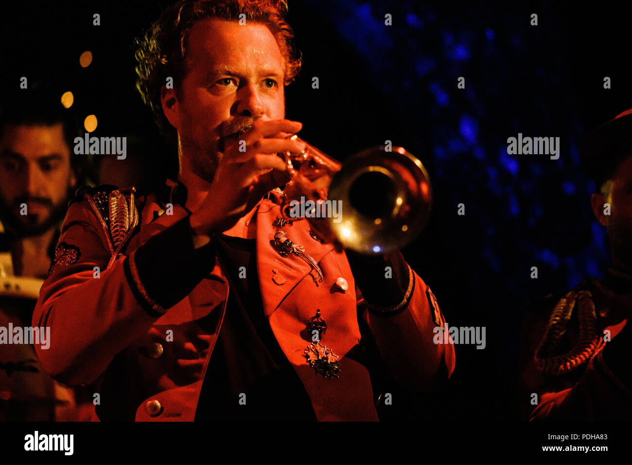 German techno marching band hi-res stock photography and images - Alamy