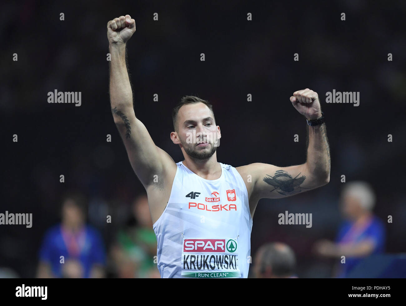 Berlin, Germany. 09th Aug, 2018. 09.08.2018, Berlin: Athletics ...