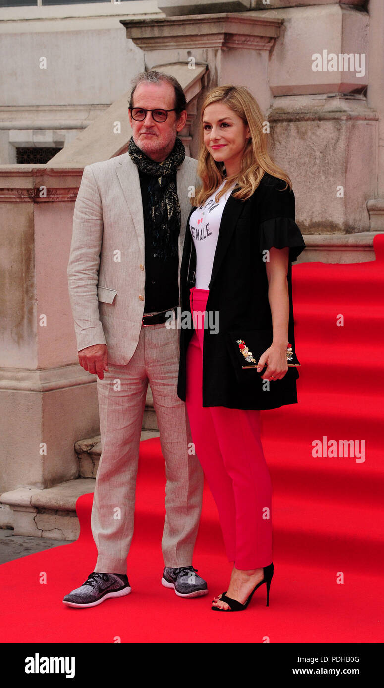 London, UK. 9th August 2018. Alix Regan , Bjorn Runge attending The UK ...
