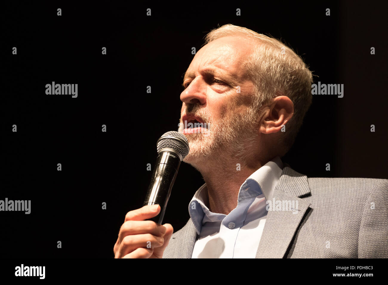 The Troxy, London, UK. 9th August 2018. Leader of the opposition ...