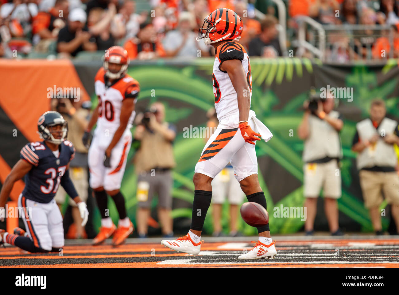 Cincinnati, USA. August 9th, 2018: Cincinnati Bengals wide receiver ...