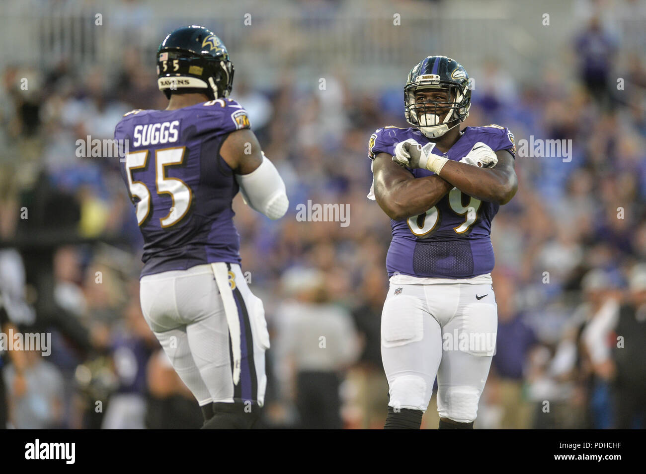 Terrell Suggs Face Bumps