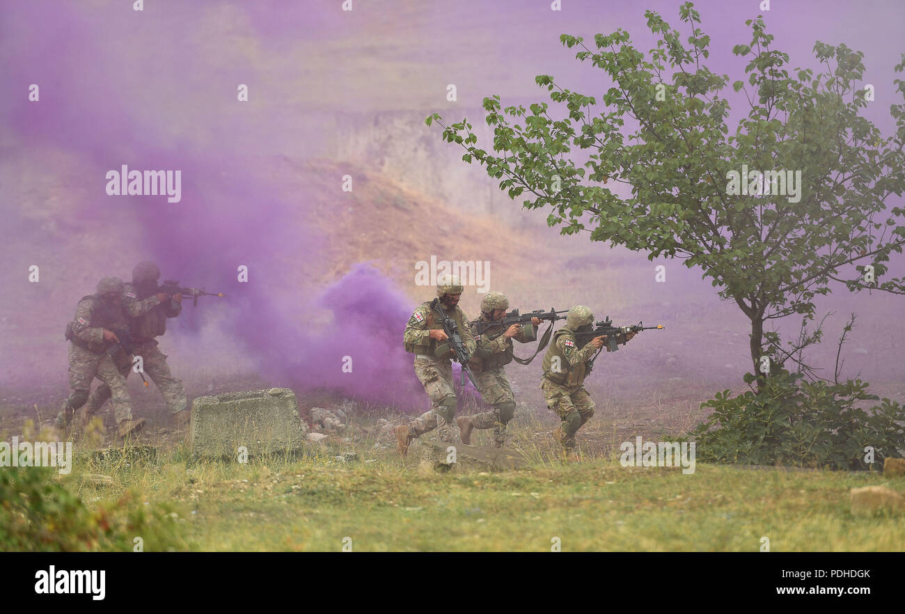 At the vaziani base hi-res stock photography and images - Alamy