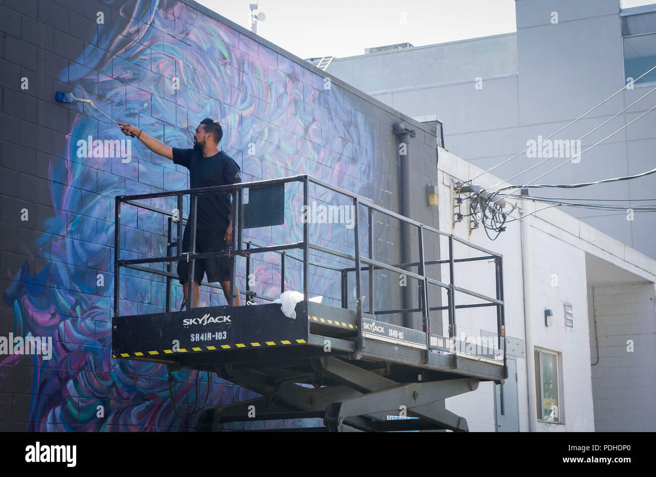 Canada largest mural hi-res stock photography and images - Alamy