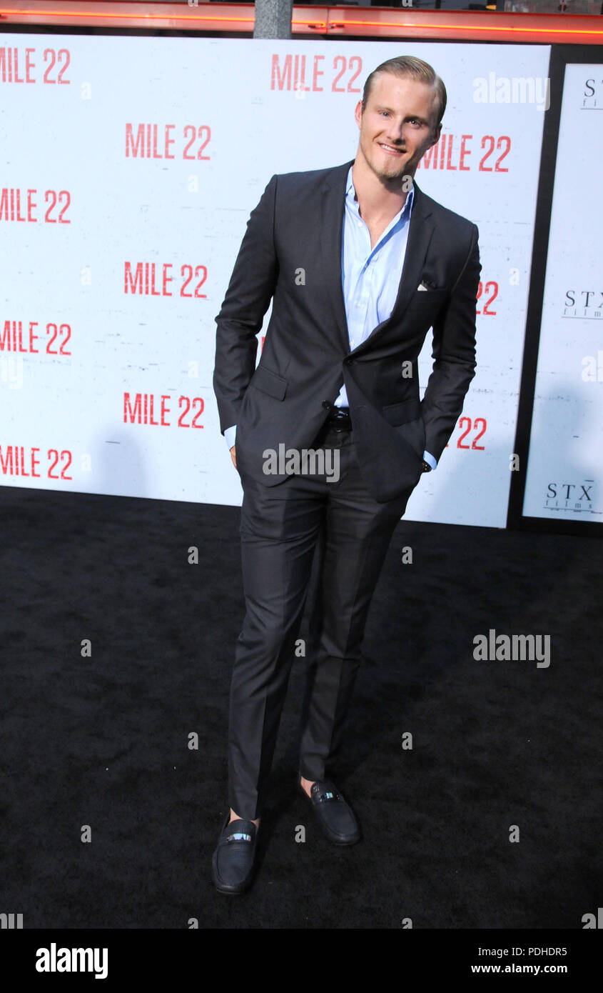 WESTWOOD, CA - AUGUST 09: Actor Alexander Ludwig attends the premiere ...