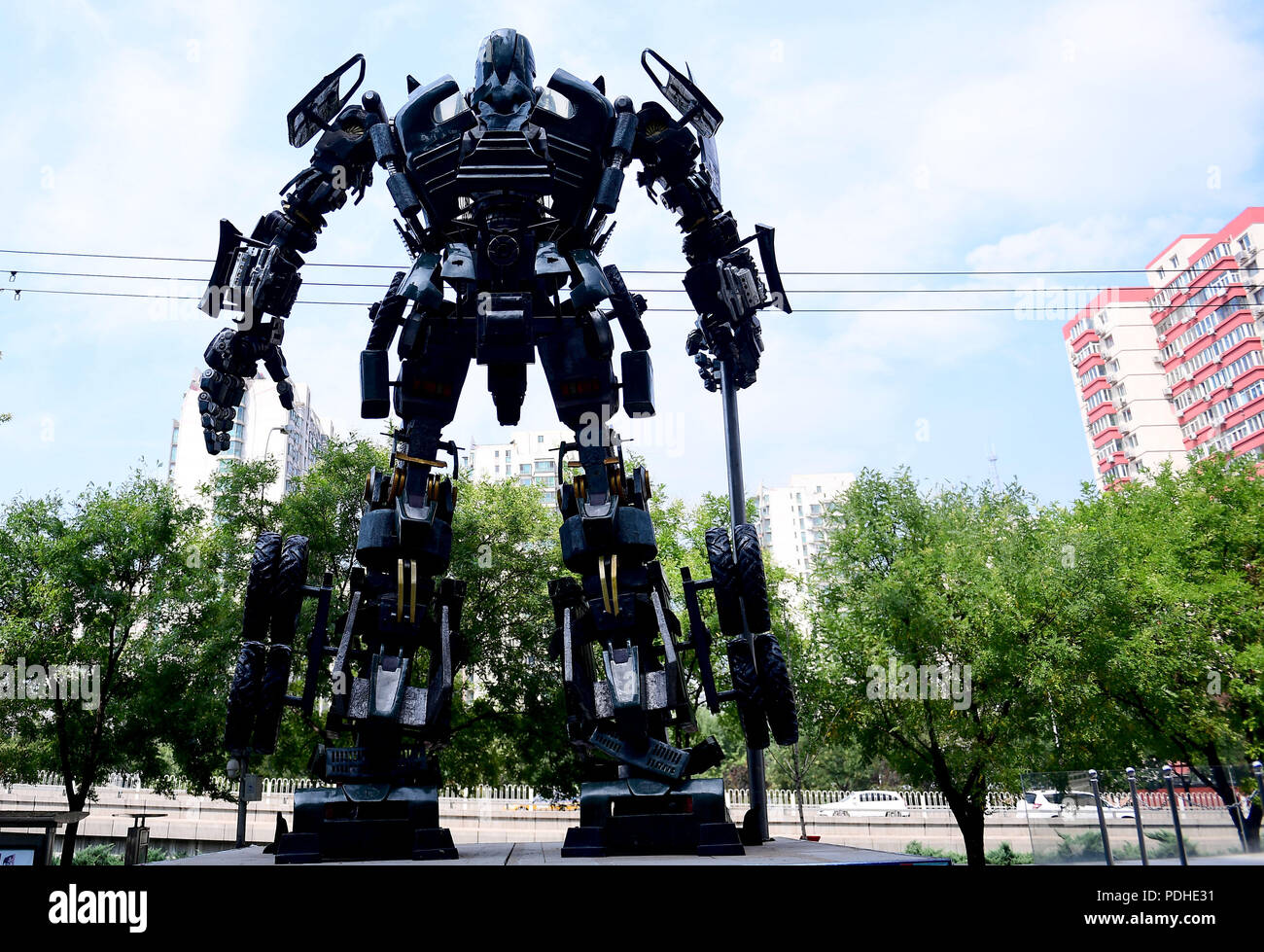 Beijing, Beijing, China. 10th Aug, 2018. Beijing, CHINA-A giant ...