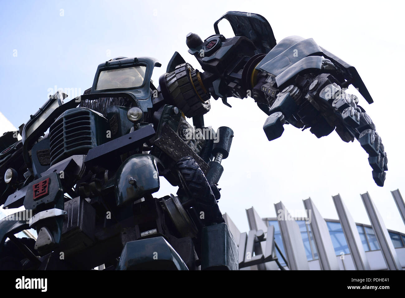 Beijing, Beijing, China. 10th Aug, 2018. Beijing, CHINA-A giant ...