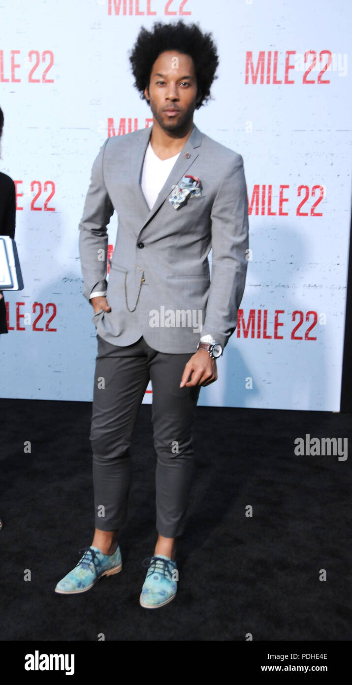 WESTWOOD, CA - AUGUST 09: Actor Johnathan Fernandez attends the ...