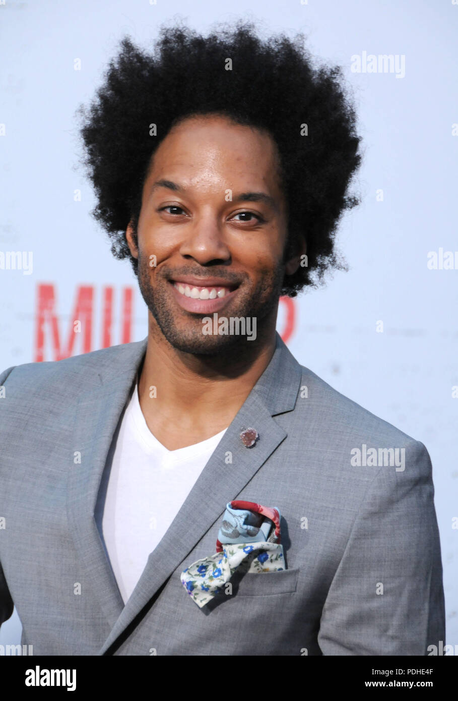 WESTWOOD, CA - AUGUST 09: Actor Johnathan Fernandez attends the ...