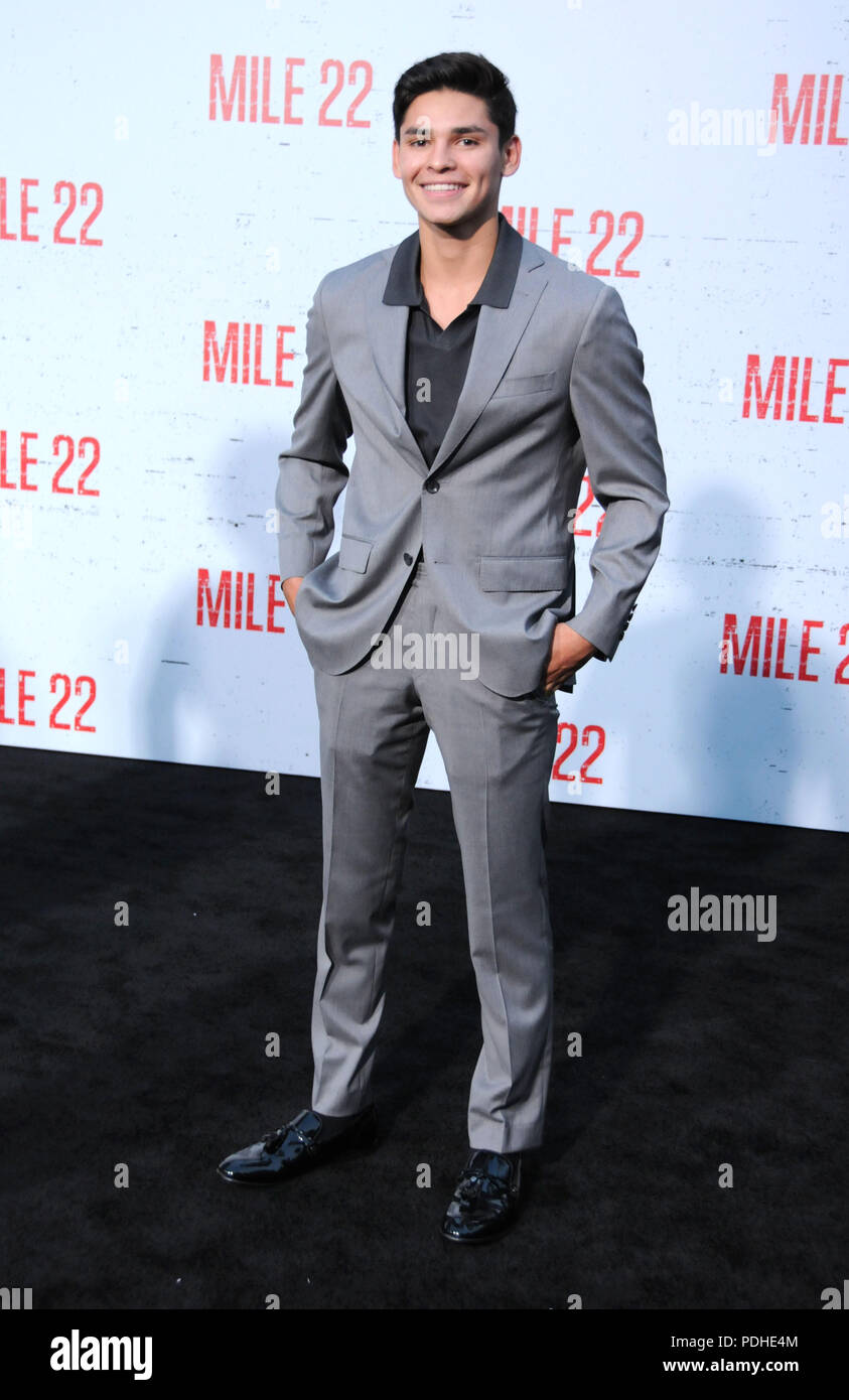 WESTWOOD, CA - AUGUST 09: Professional Boxer Ryan Garcia attends the ...