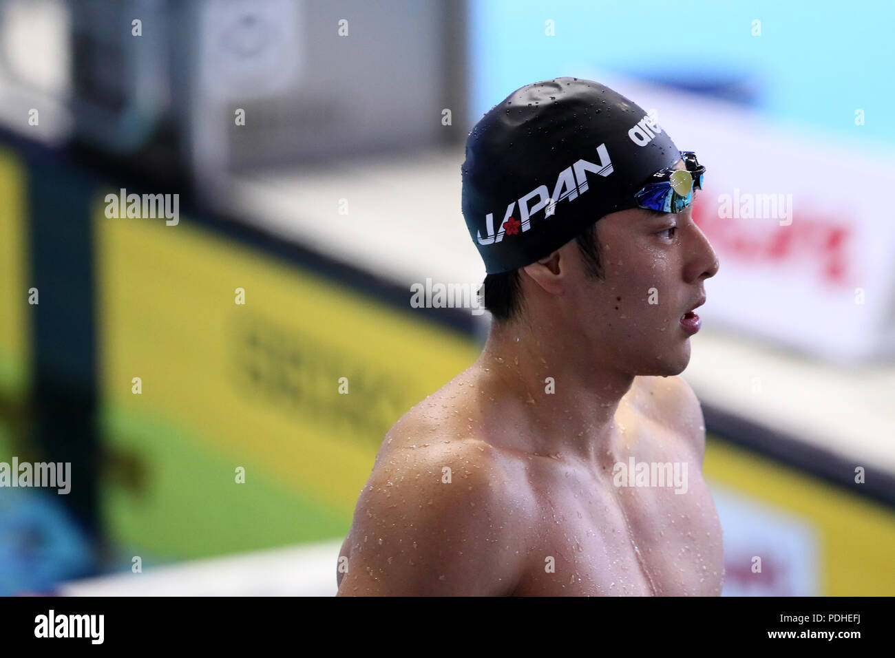 Tokyo, Japan. 10th Aug, 2018. Daiya Seto (JPN) Swimming : 2018 Pan ...