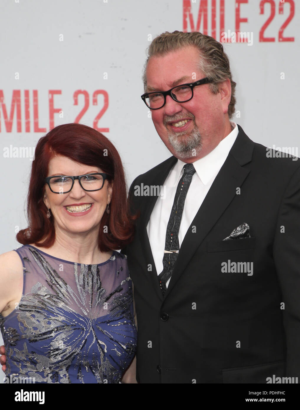 9 August 2018- Westwood, California - Kate Flannery, Chris Haston ...