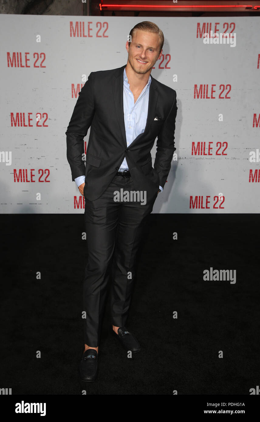 9 August 2018- Westwood, California - Alexander Ludwig. Premiere Of STX ...