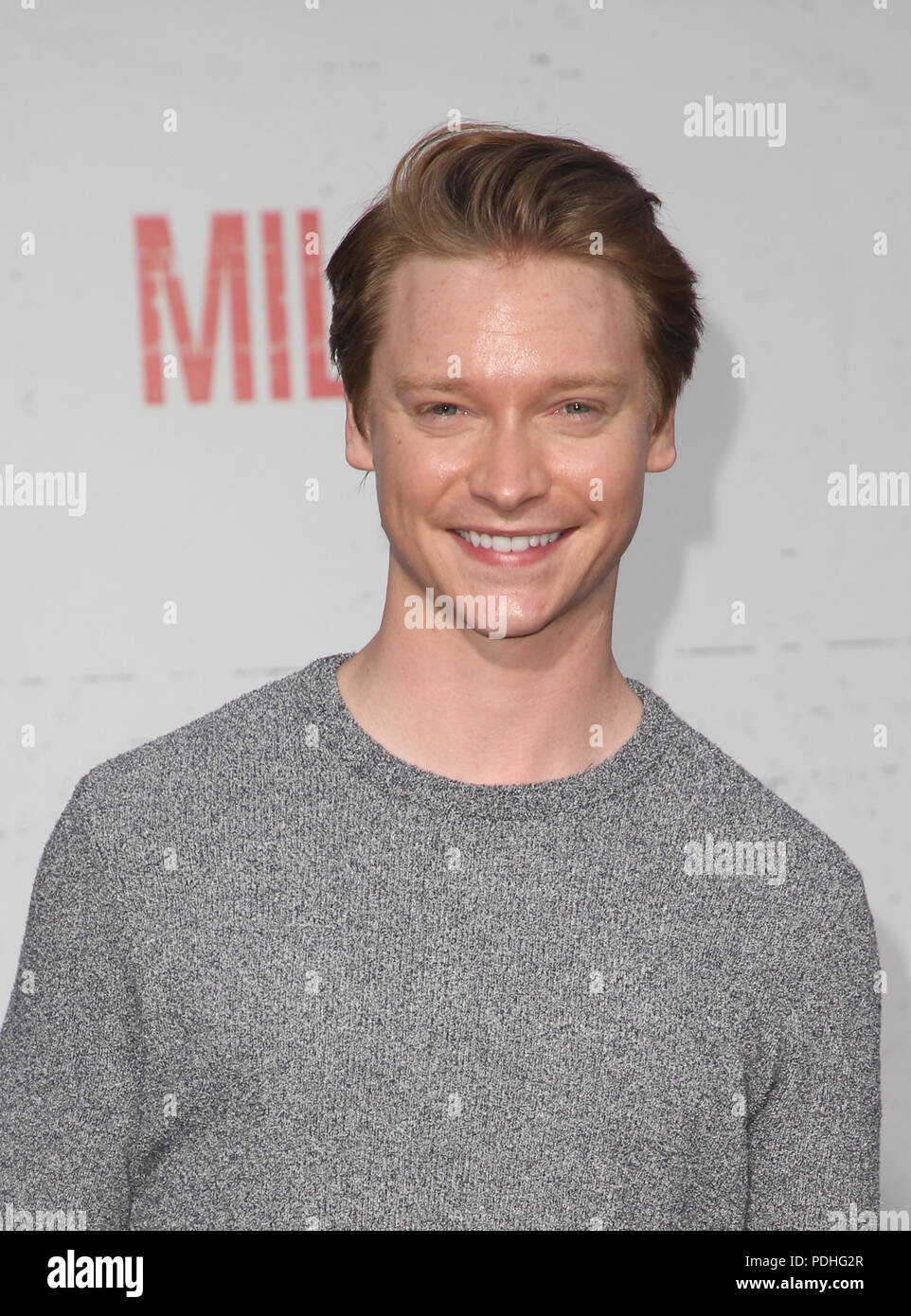 9 August 2018- Westwood, California - Calum Worthy. Premiere Of STX ...