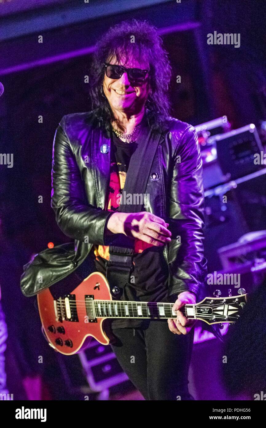 San Diego, California, USA. 9th Aug, 2018. RICHIE SCARLET performing ...