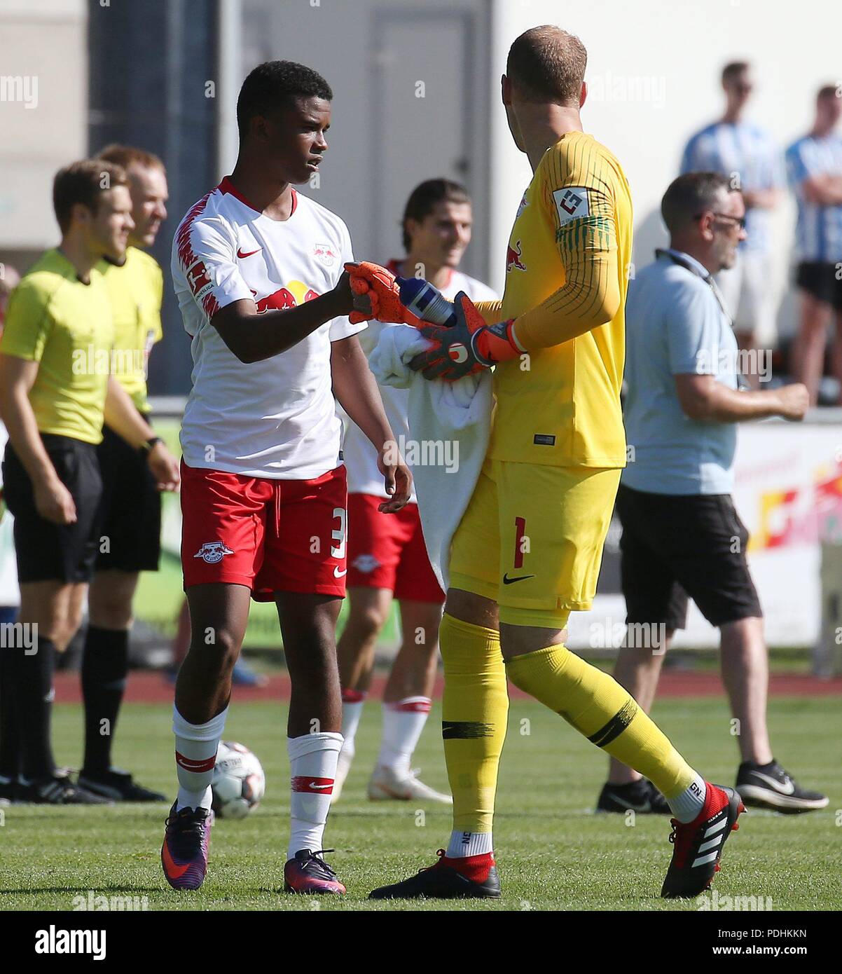 firo Football, 03.08.2018 1. Bundesliga, season 2018/2019 Test match RB ...