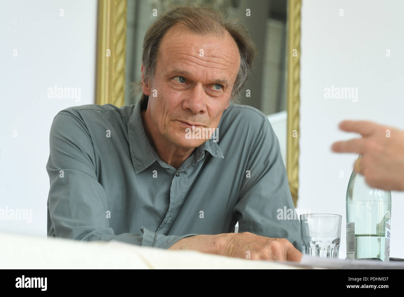 Munich, Germany. 07th June, 2018. The actor Edgar Selge during an ...