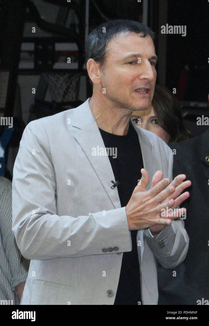 New York, NY, USA. 09th Aug, 2018. Michael Gelman on the set of Live ...