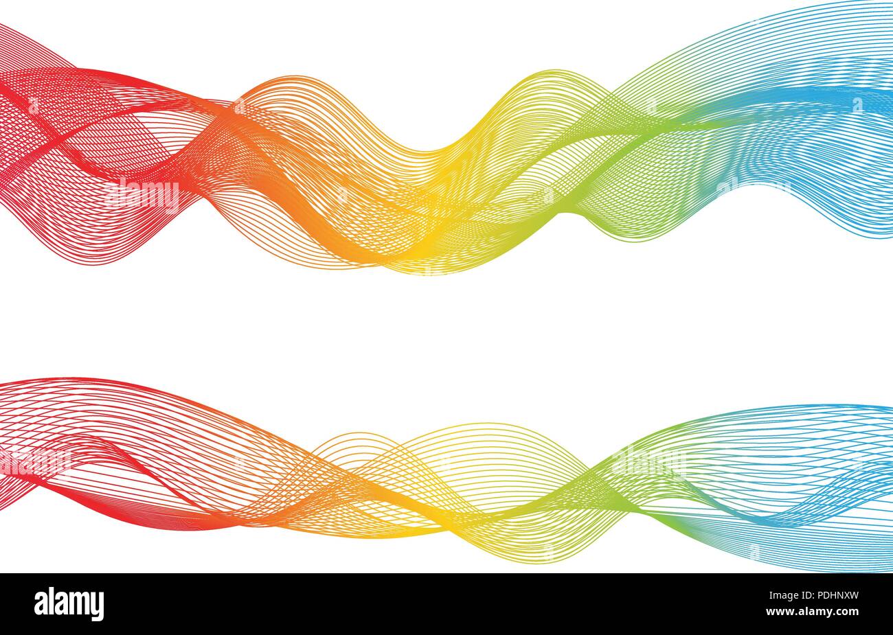 Abstract smooth color wave vector. Curve flow blue motion illustration ...