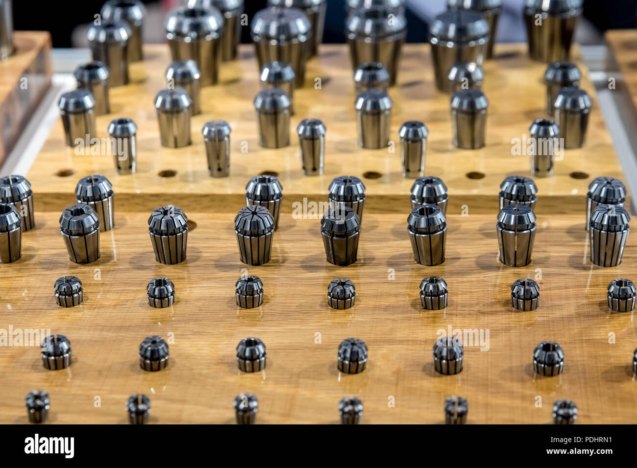 Collet set background, variety of metal processing collets spare parts ...